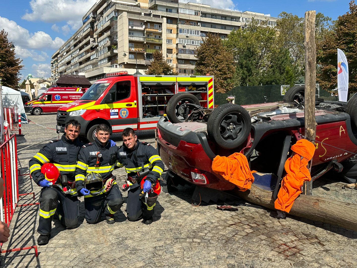 Studenții Facultății de Pompieri prezenți la Competiția Națională de ...